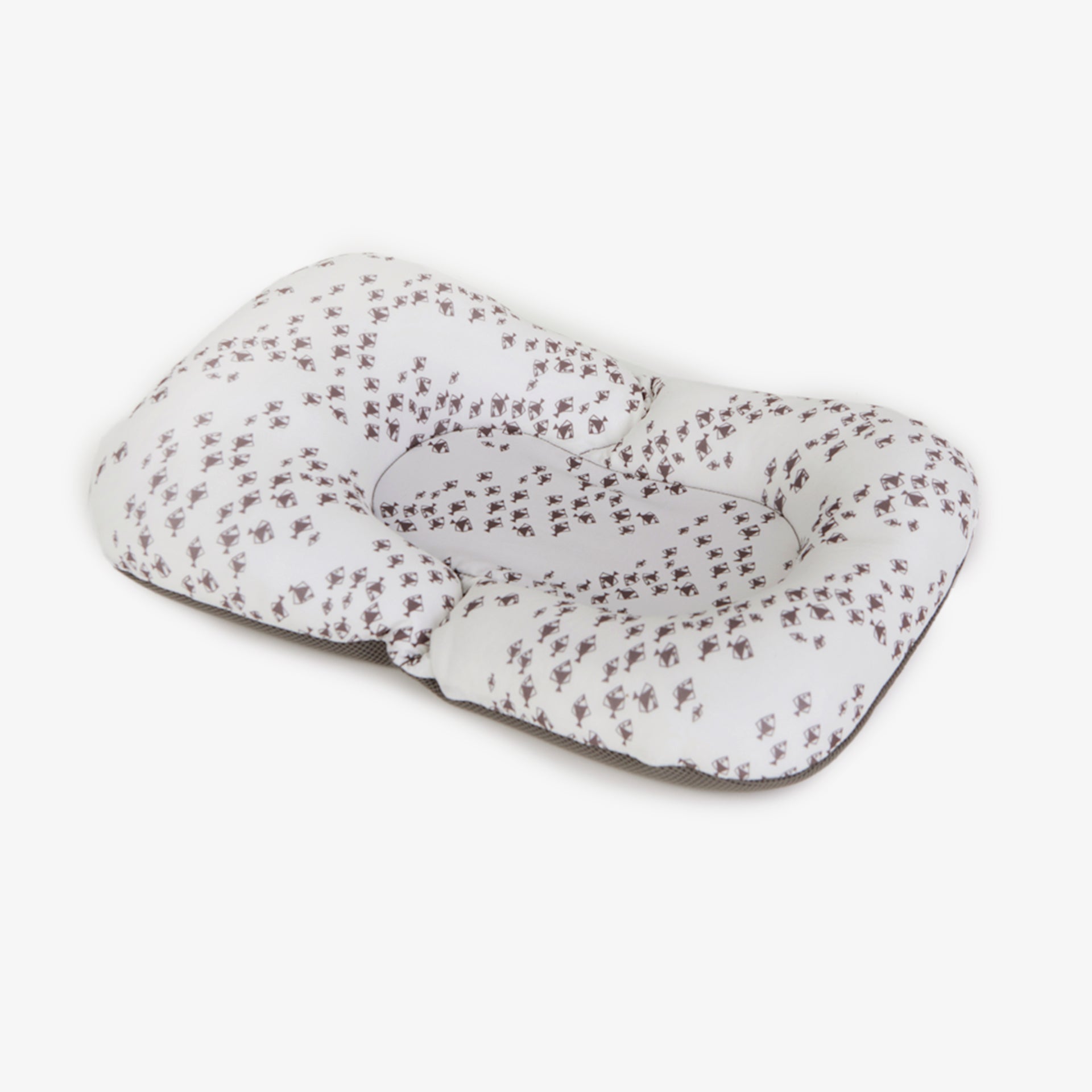 פוף צוף דגים אפור על לבן – Shilav