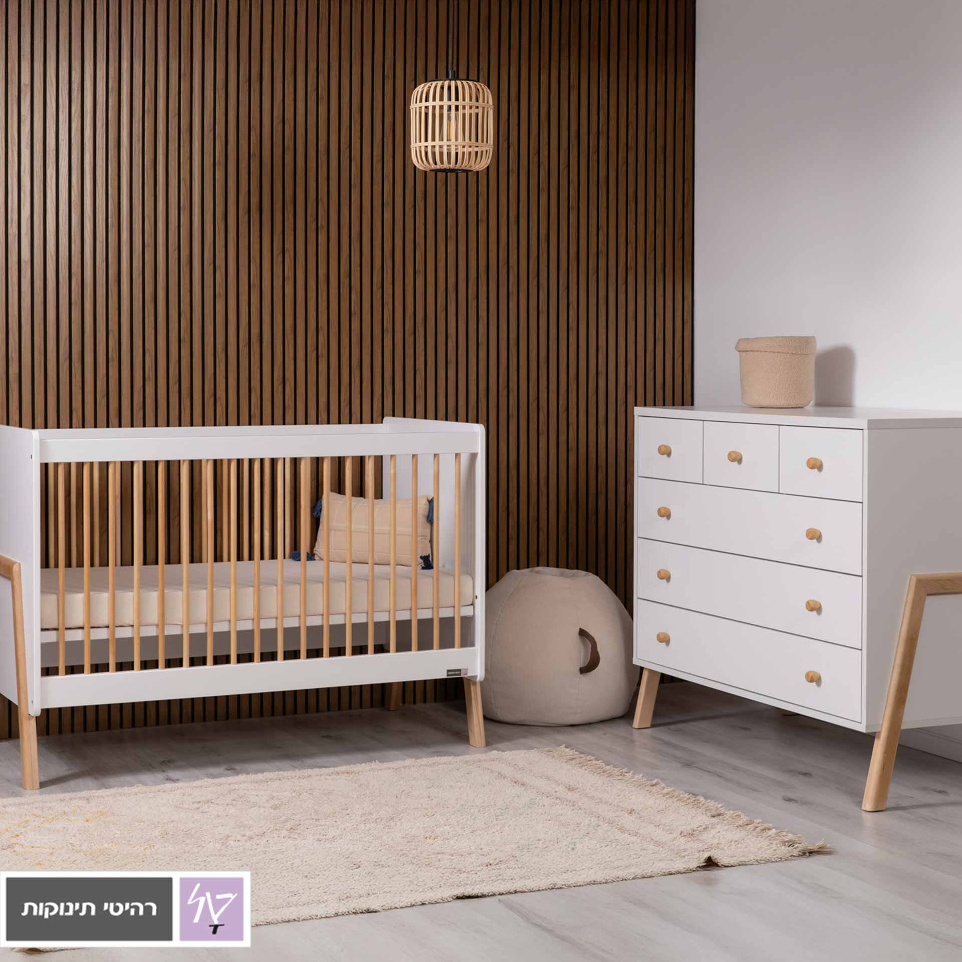 חדר ליאל 1.2 לבן + טבעי- טריקה שקטה – Shilav