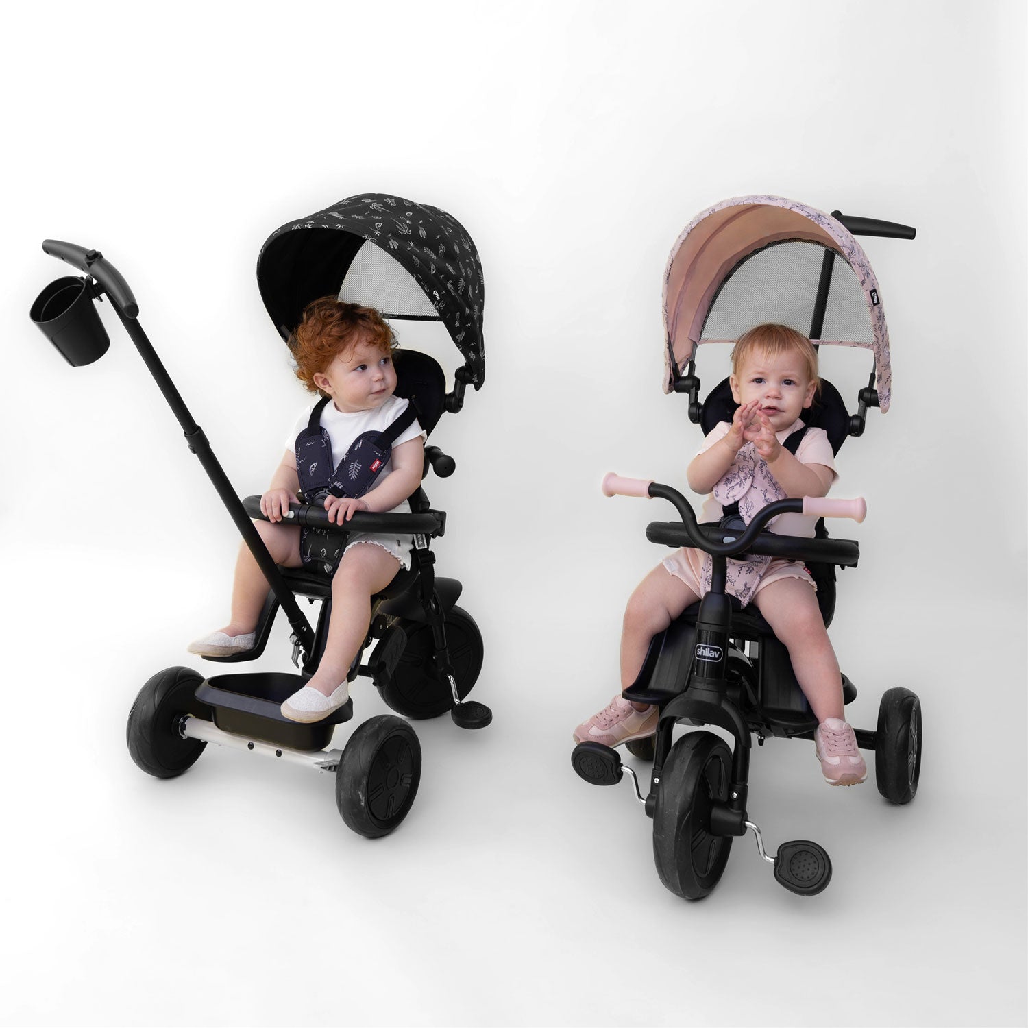 תלת אופן דו כיווני ורוד – Shilav