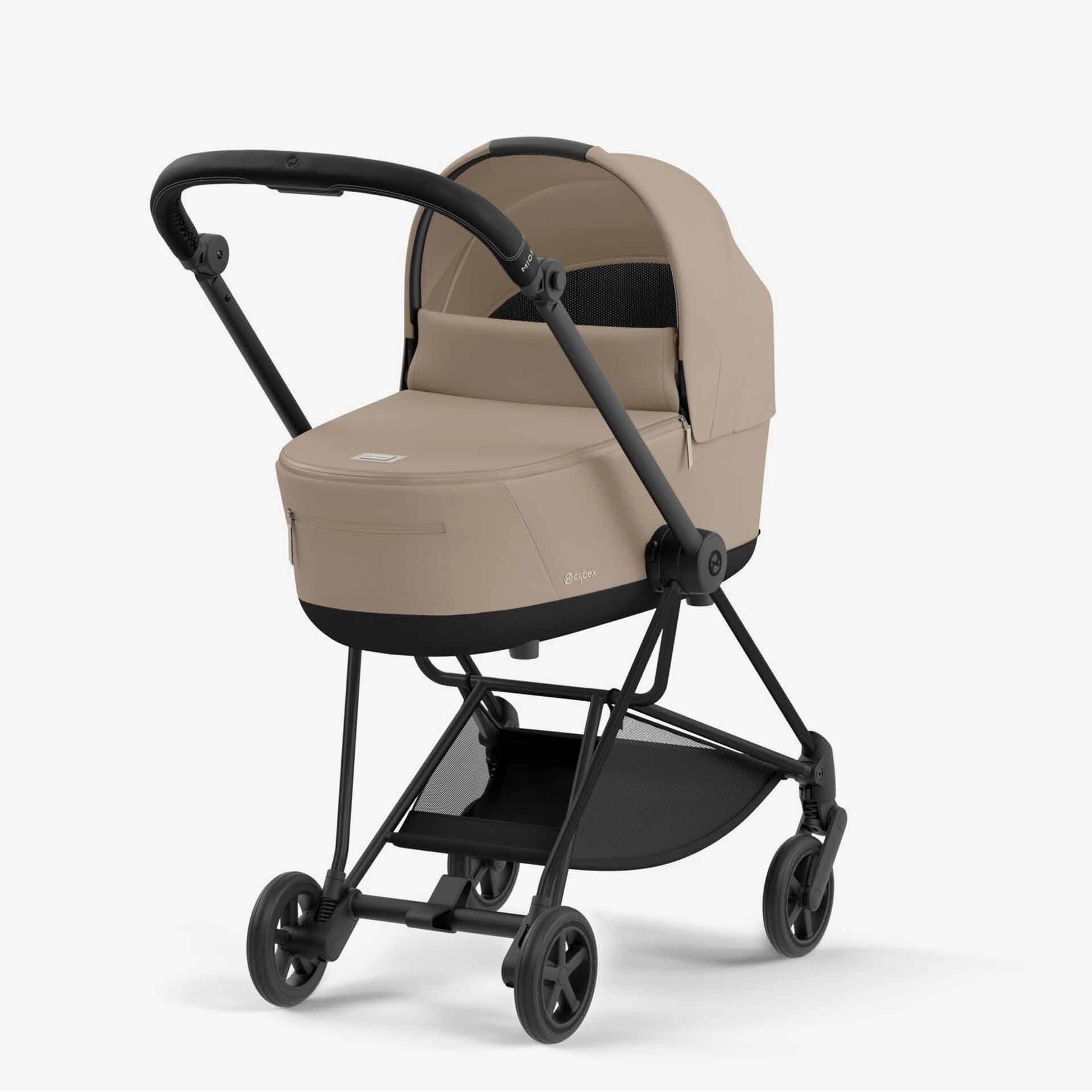 עגלת מיוס 3 שלד שחור ידית שחורה Mios 3 – Shilav