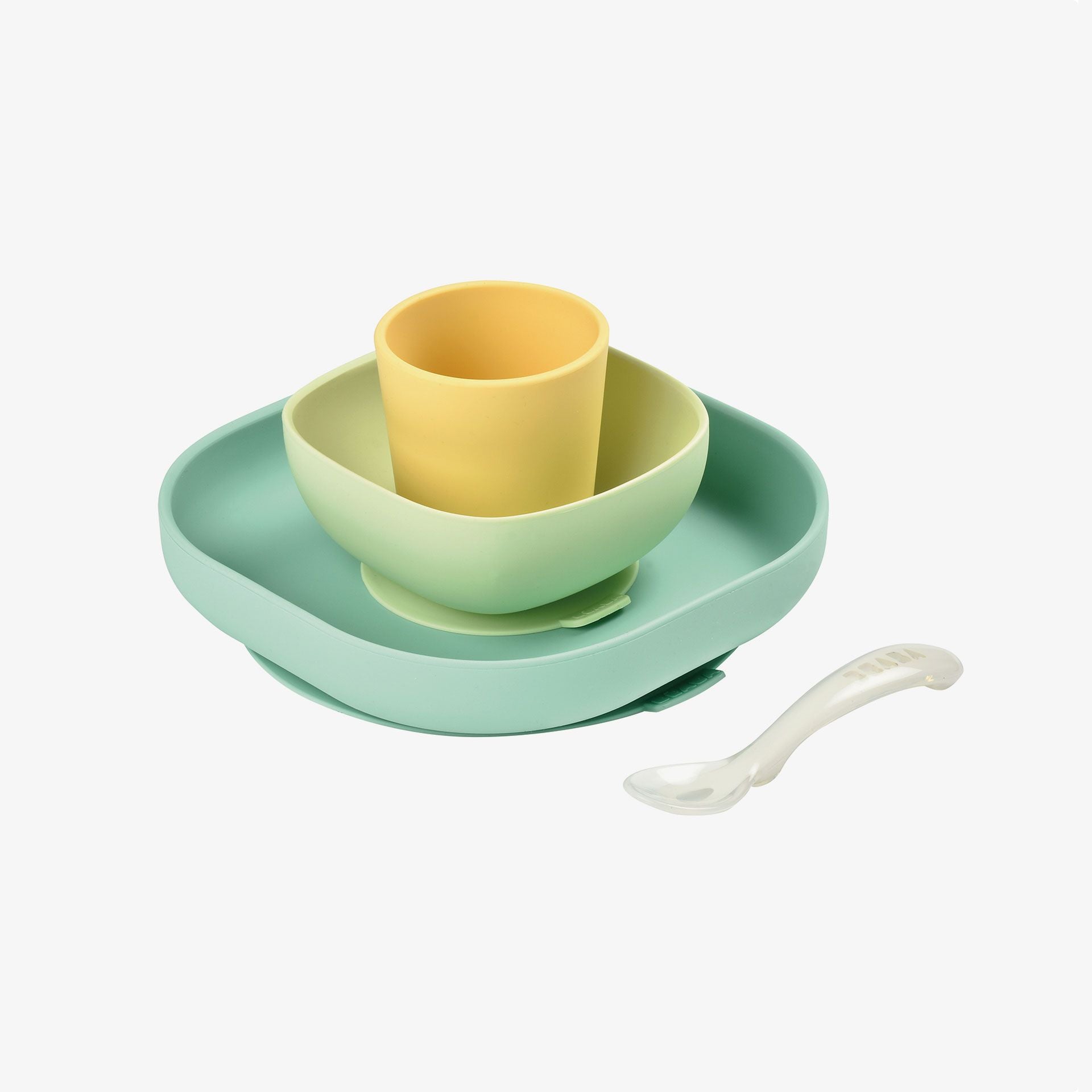 סט האכלה סיליקון ירוק – Shilav