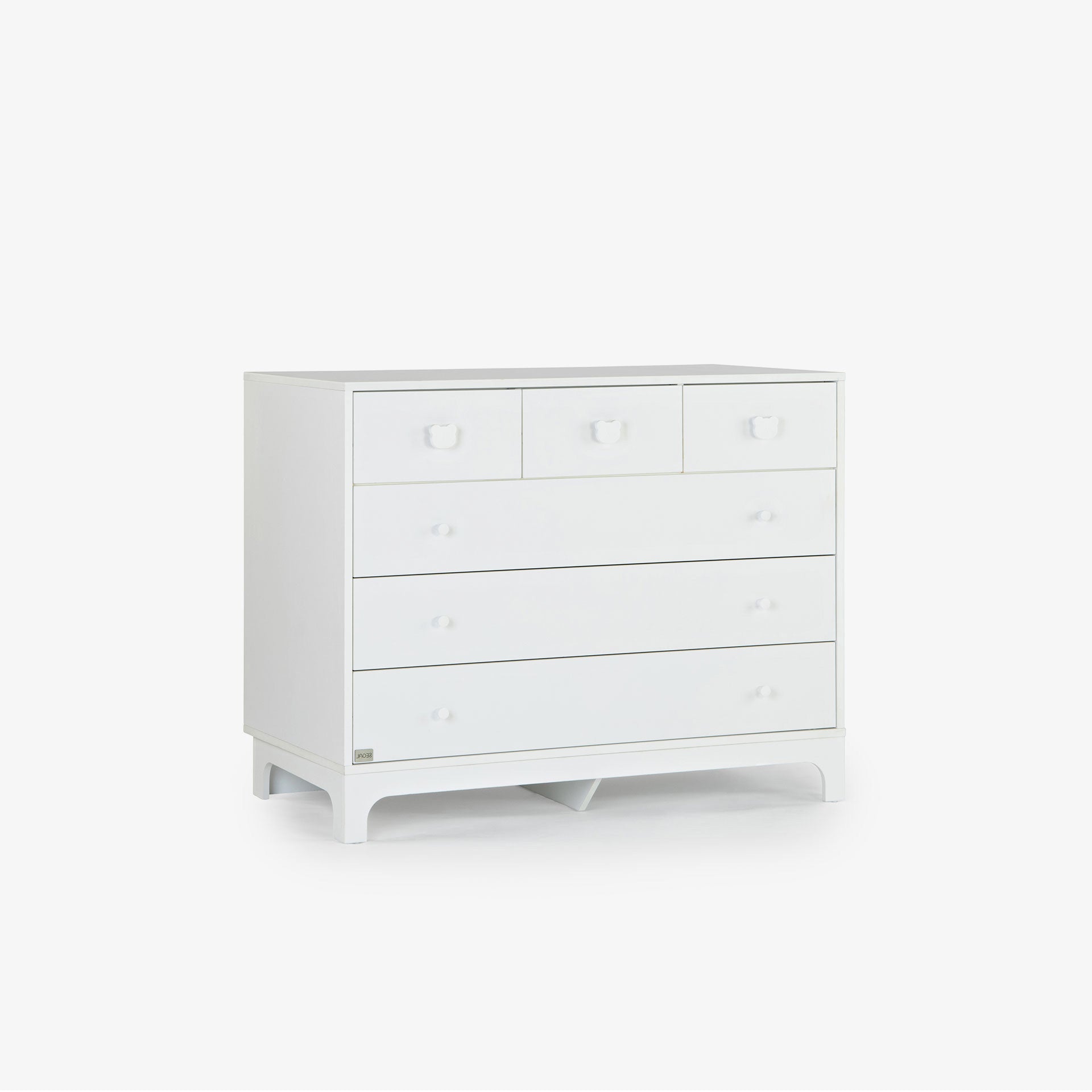 שידת תינוק דגם דור 1.2 לבן – Shilav