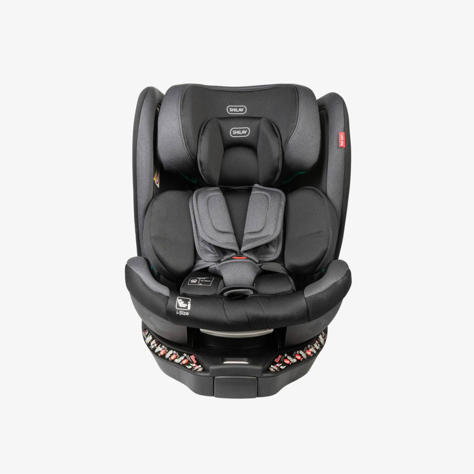 כיסא בטיחות 360 רול i שחור – Shilav