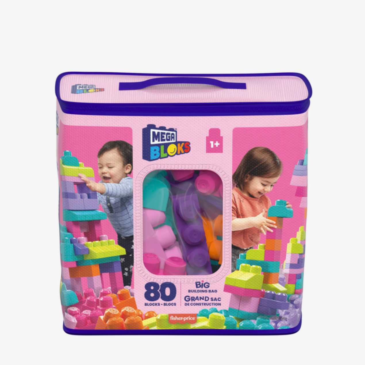 תיק 80 חלקים ורוד – Shilav