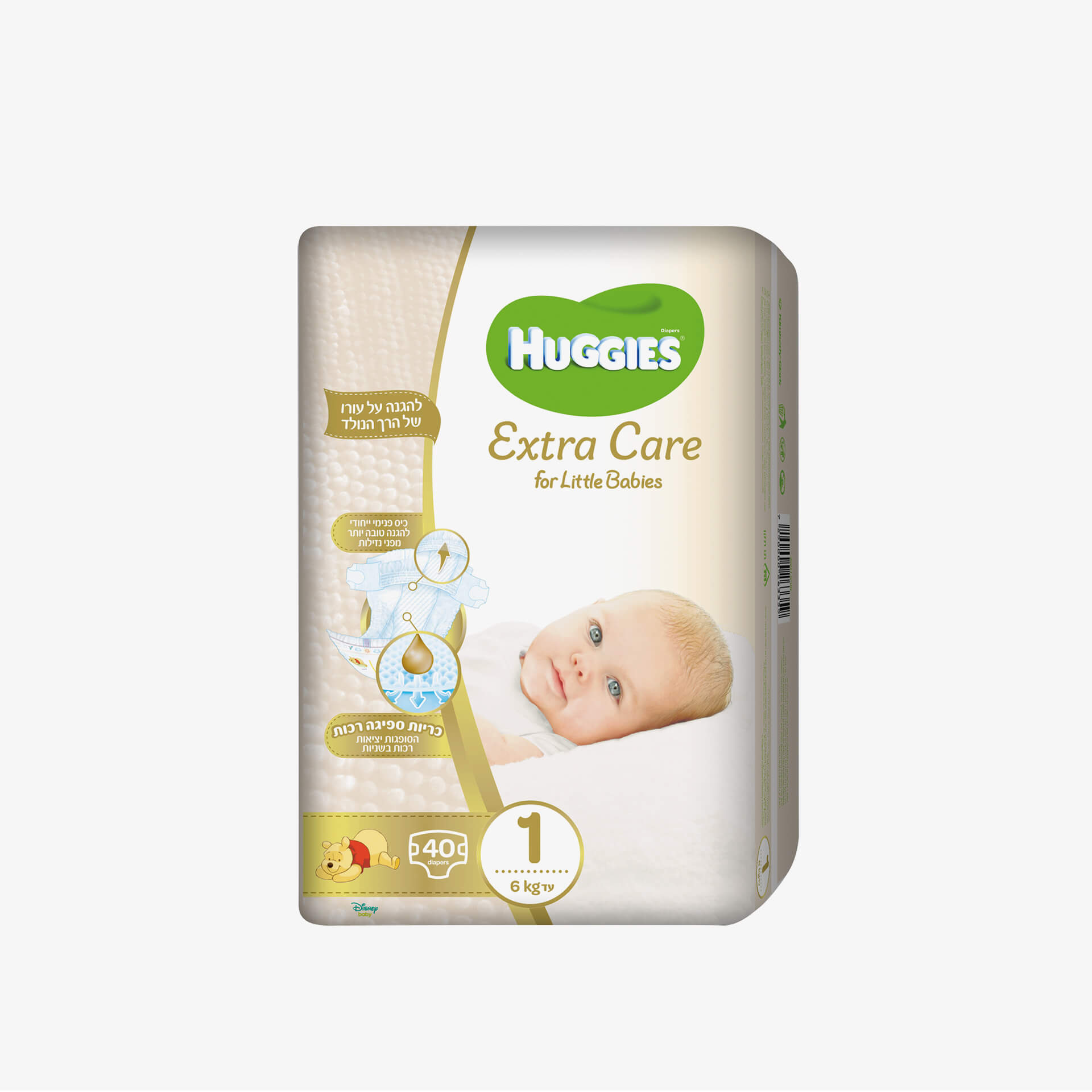 חיתולי האגיס ליטל בייביס 1 – Shilav